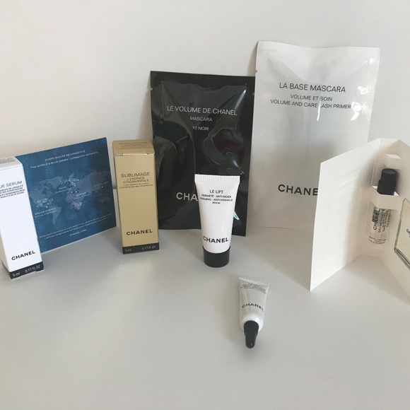 CHANEL | Makeup | Chanel Makeup And Skincare Sampler | Poshmark